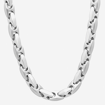 Click here for Mens Stainless Steel Puff Mariner 24 Necklace  One... prices