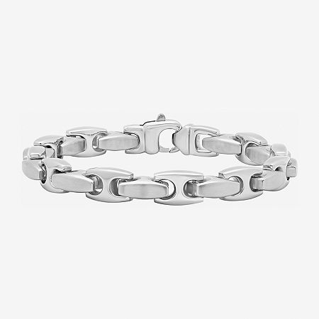 Click here for Mens Stainless Steel Mariner Bracelet  One Size  W... prices