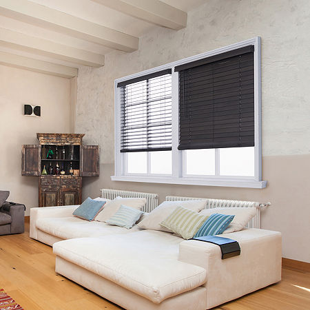 Click here for Distressed 2 1/2 Cut-to-Width Cordless Faux Wood B... prices