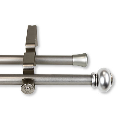 Click here for Rod Desyne Yolanda Double Curtain Rod  One Size  S... prices