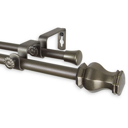 Click here for Rod Desyne Emelia â Adjustable Double Curtain Ro... prices