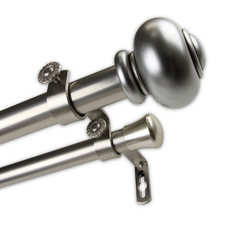 Click here for Rod Desyne Rotunda Double Curtain Rod  One Size  S... prices