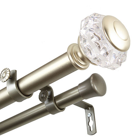 Click here for Rod Desyne Inez Double Curtain Rod  One Size  Yell... prices