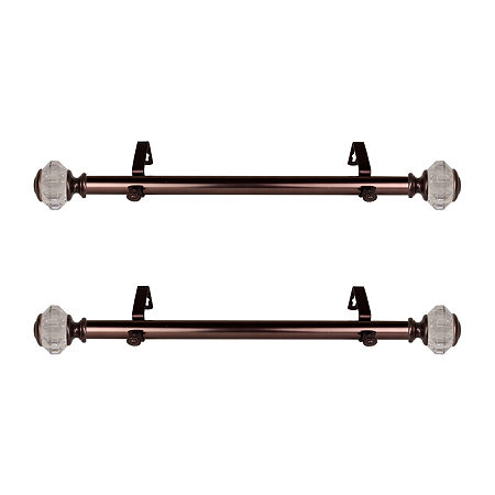 Click here for Rod Desyne Inez 1 IN Adjustable Side Curtain Rod... prices