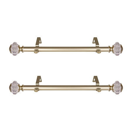 Click here for Rod Desyne Inez 1 IN Adjustable Side Curtain Rod... prices