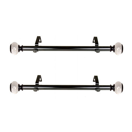 Click here for Rod Desyne Ironwood 1 IN Adjustable Side Curtain R... prices