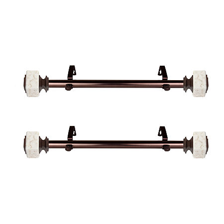 Click here for Rod Desyne Estelle 1 IN Adjustable Side Curtain Ro... prices