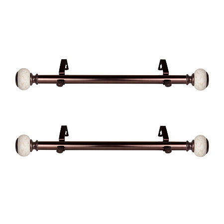 Click here for Rod Desyne Vernon 1 IN Adjustable Side Curtain Rod... prices