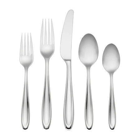 Lenox Cantera 65-Pc. 18/10 Stainless Steel Flatware Set  Service for 12