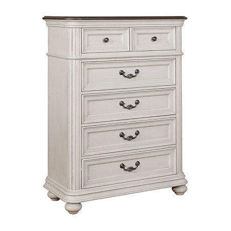 Click here for Lucia Accent Chest  One Size  White prices