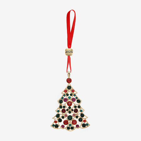 Click here for Monet Jewelry Gold Tone Christmas Tree Christmas O... prices