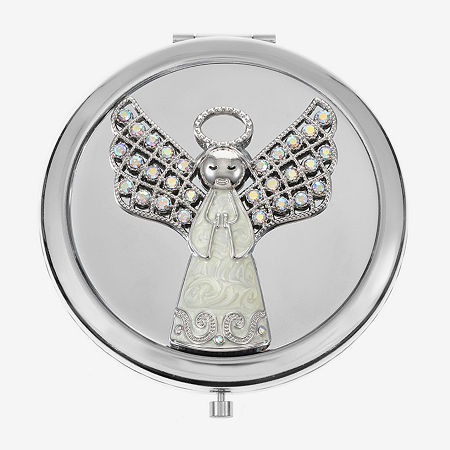 Click here for Monet Jewelry Silver Tone Angel Compact Mirror  On... prices