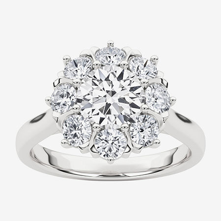 Click here for Grown Gorgeous (F  Vs2) Womens 1 1/2 CT. T.W. Lab... prices