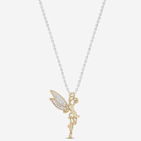 Click here for Tinkerbell Womens Diamond Accent Natural White Dia... prices
