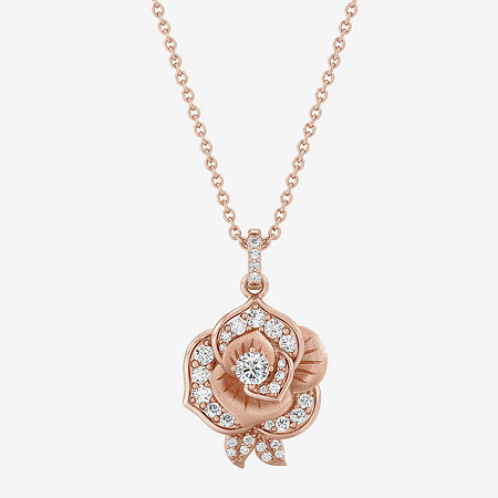 Click here for Enchanted Disney Fine Jewelry Rose (I  I2) Womens... prices
