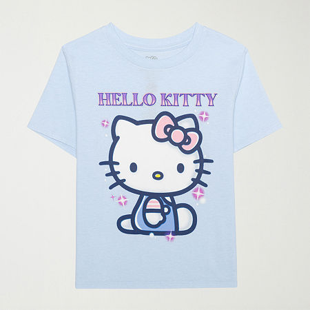 Click here for Little & Big Kid Girls Crew Neck Short Sleeve Regu... prices