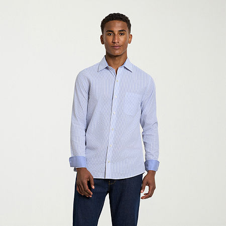 Click here for Van Heusen Originals Mens Long Sleeve Slim Fit But... prices