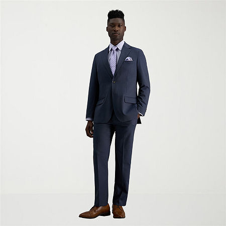 Click here for Haggar JMH Tailored Windowpane Mens Windowpane Mod... prices