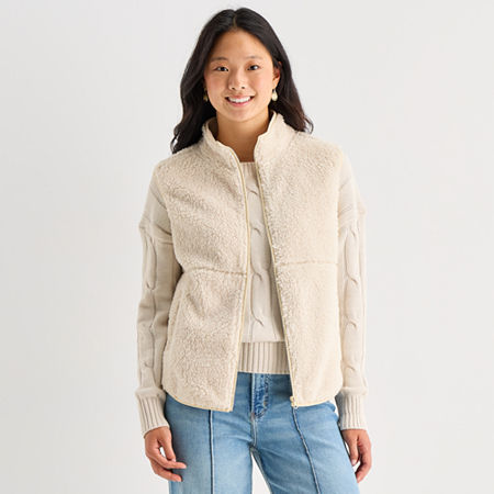 Click here for Arizona Sherpa Womens Lightweight Fleece Vest  Med... prices