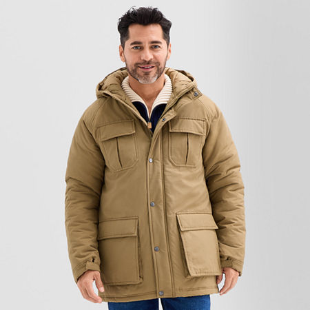Click here for St. Johns Bay Mens Hooded Hidden Access Opening He... prices