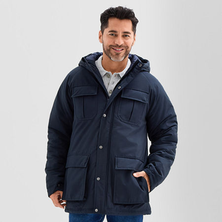 Click here for St. Johns Bay Mens Hooded Hidden Access Opening He... prices
