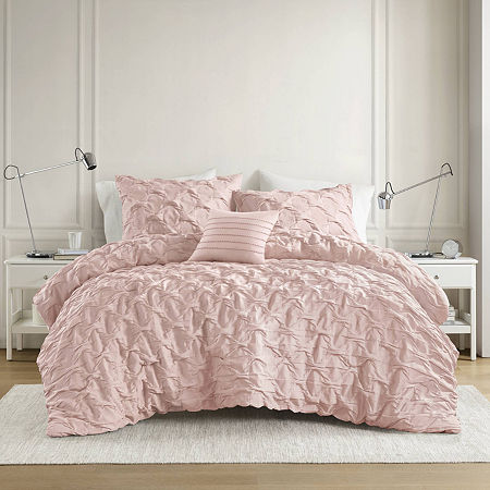 Click here for 510 Design Bailey Diamond Pintuck Comforter Set wi... prices