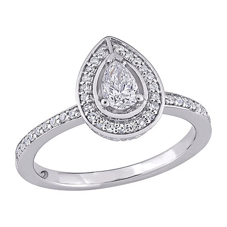 Click here for Womens 5/8 CT. T.W. Natural White Diamond 14K Gold... prices