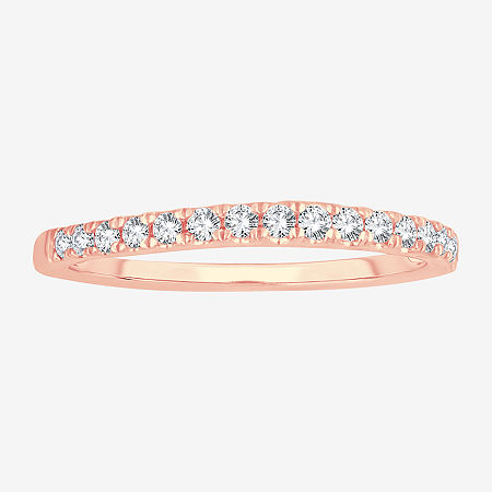 Click here for Womens 1/4 CT. T.W. Natural White Diamond 10K Rose... prices