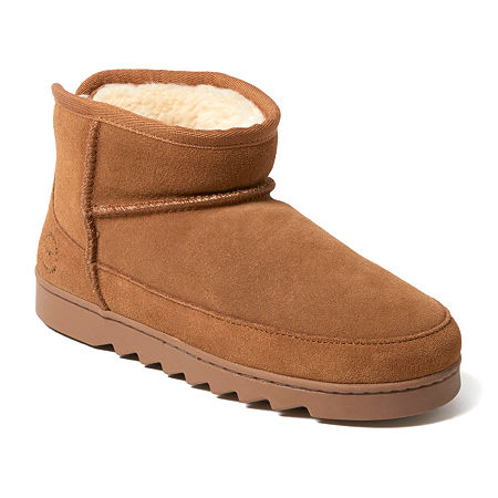 Click here for Dearfoams Gretchen Genuine Suede Mini Womens Memor... prices
