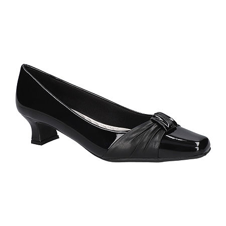 Click here for Easy Street Waive Womens Square Kitten Heel Pumps... prices