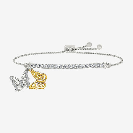 Click here for Womens Lab Created White Sapphire 10K Rose Gold St... prices