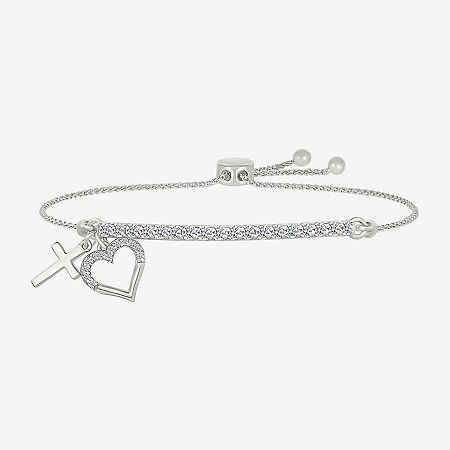 Click here for Womens Lab Created White Sapphire Sterling Silver... prices