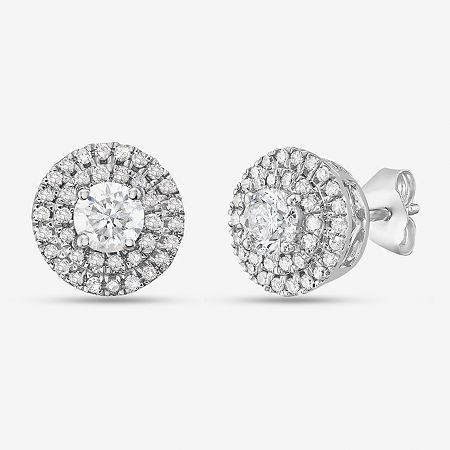 Click here for 1 CT. T.W. Natural White Diamond 14K White Gold 9.... prices
