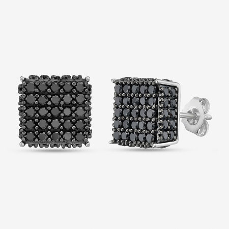Click here for 1 3/4 CT. T.W. Natural Black Diamond Sterling Silv... prices