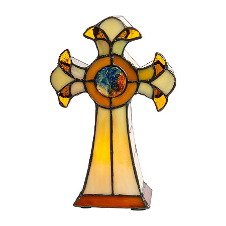 Click here for Dale Tiffany Trinity Glass Table Lamp  One Size  M... prices