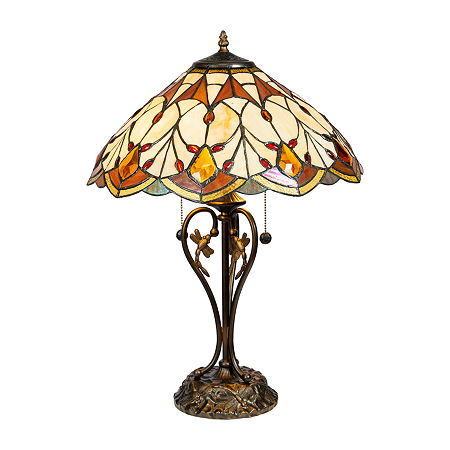 Click here for Dale Tiffany Patrice Jeweld Tiffany Table Lamp  On... prices