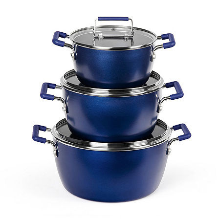 Click here for Granitestone Nesting Non-Stick Stockpot  One Size... prices