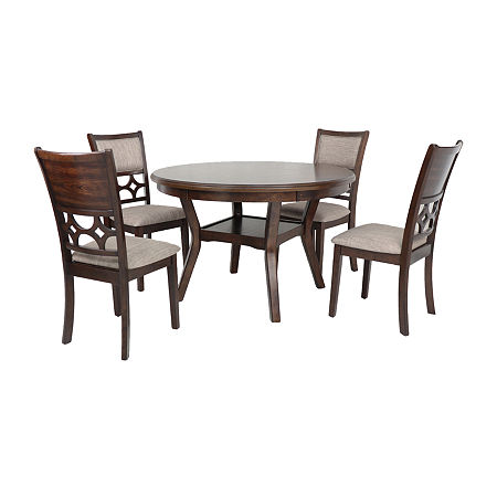 Click here for Mitchell 5-pc. Round Dining Set  One Size  Brown prices