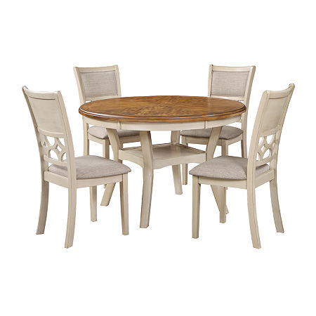 Click here for Mitchell 5-pc. Round Dining Set  One Size  Beige prices