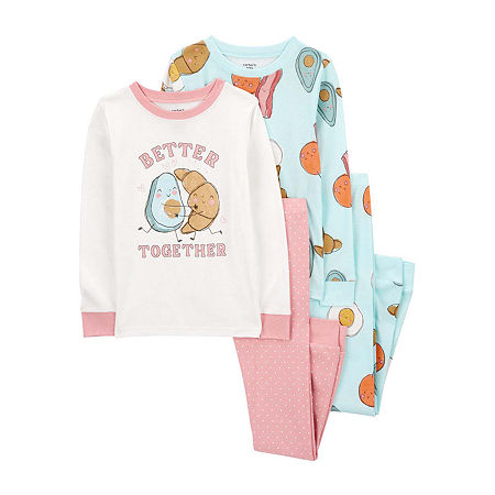 Click here for Carters Little & Big Kid Girls Rib Crew Neck Long... prices