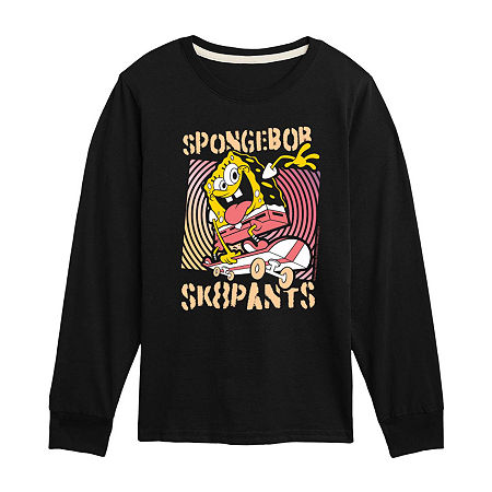 Click here for Little & Big Kid Boys Crew Neck Long Sleeve Regula... prices