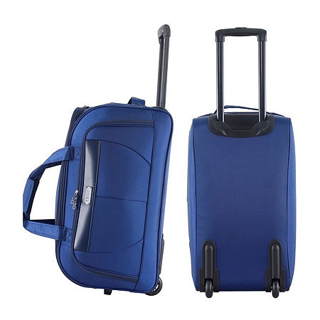 Click here for IZOD Carol 32 Rolling Duffel  One Size  Blue prices
