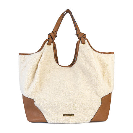 Click here for JS Jessica Simpson Raelyn Tote Bag  One Size  Whit... prices