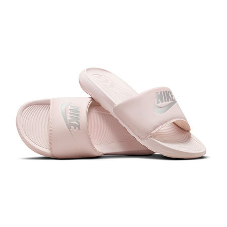 Click here for Nike Womens Victori One Slide Sandals  7 Medium  P... prices