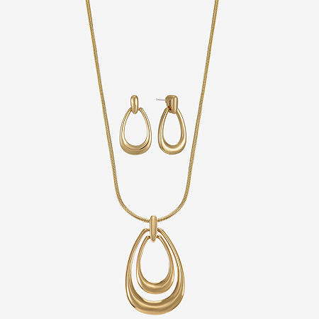 Click here for Liz Claiborne Pendant Necklace & Drop Earring Wome... prices