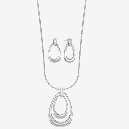 Click here for Liz Claiborne Pendant Necklace & Drop Earring Wome... prices