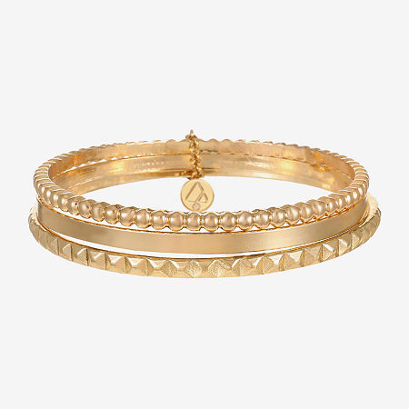 Click here for Liz Claiborne Textured Bangle Womens 3-pc. Bracele... prices