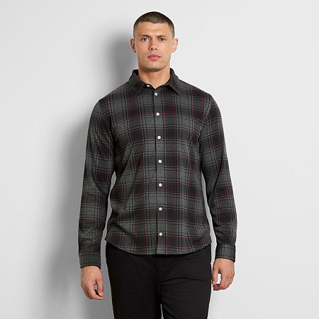 Click here for Van Heusen Performance Knit Mens Long Sleeve Regul... prices