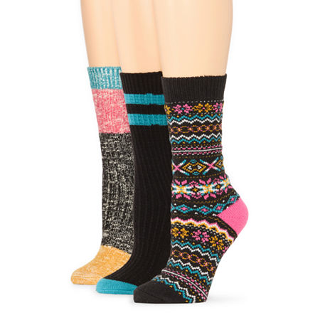 Click here for Muk Luks Microfiber Womens Multi-Pack 3 Pair Boot... prices