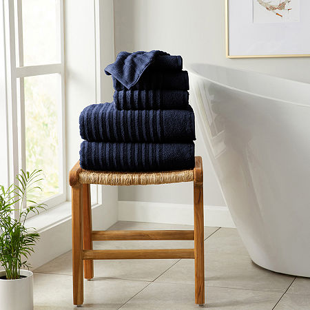 Click here for Linery Ribbed Cotton Quick Dry 6-pc. Quick Dry Bat... prices